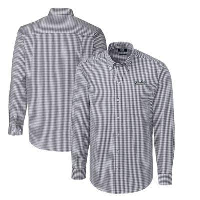 Cutter & Buck NCAA UCF Knights Citronaut Easy Care Stretch Gingham Long ...