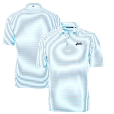 Cutter & Buck NCAA Light UCF Knights Citronaut Virtue Eco Pique Stripe ...