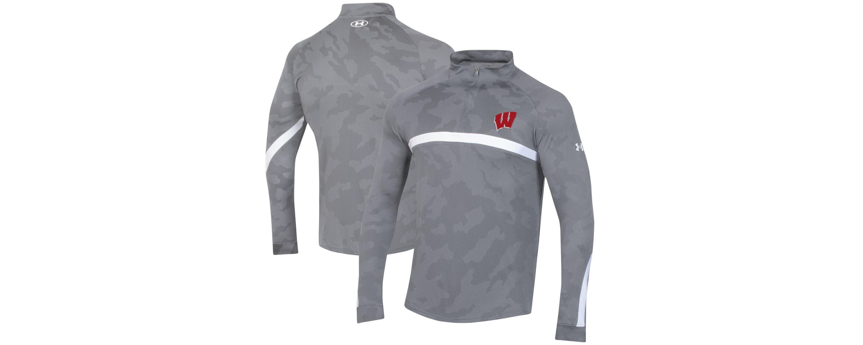 Under Armour® NCAA Under Armour Wisconsin Badgers Game Day Raglan ...