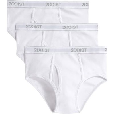 2(X)IST Essential Cotton Fly Front Brief 3-Pack | belk