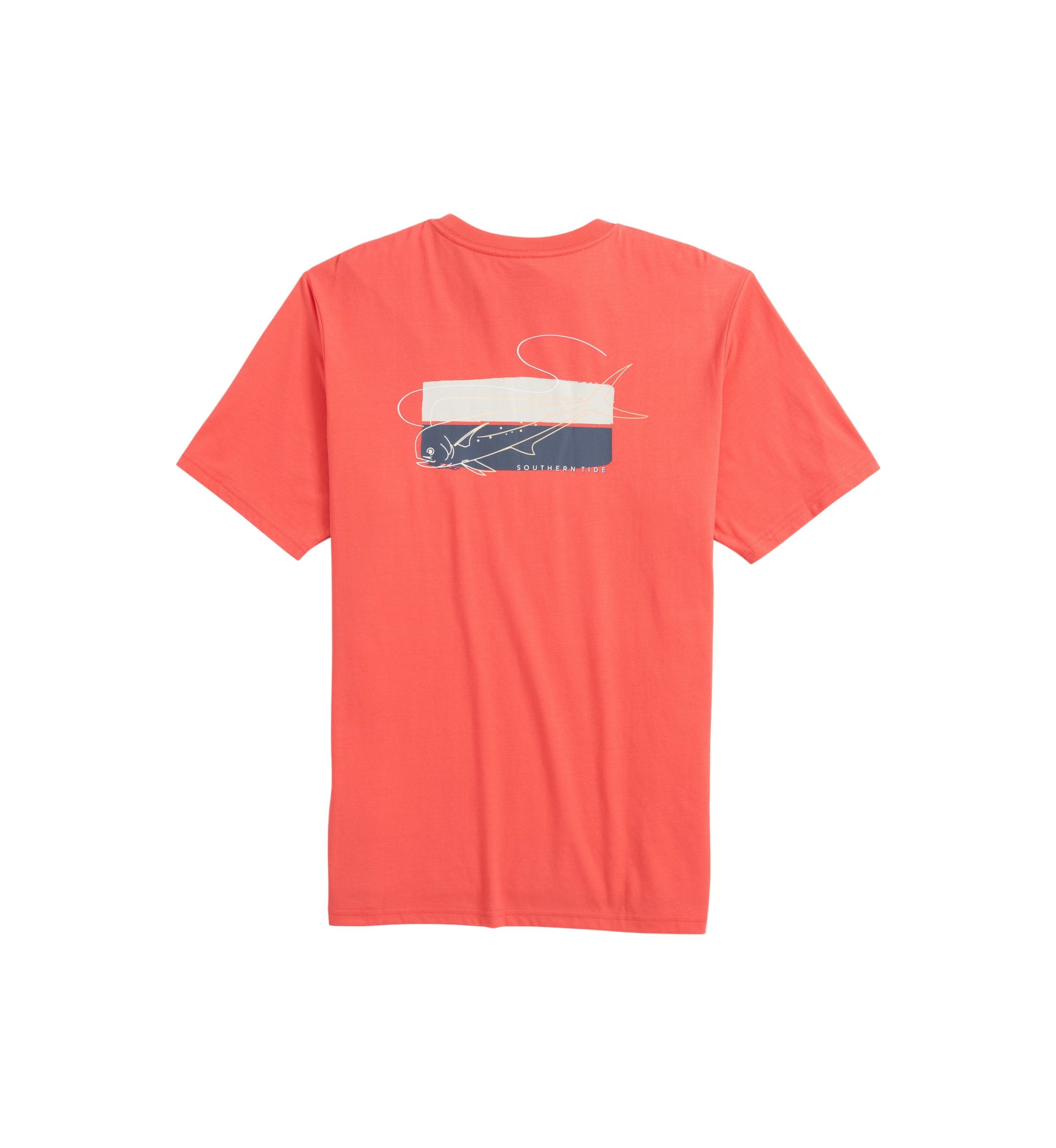 Southern Tide Short Sleeve Big Game Mahi Graphic T-Shirt | Belk