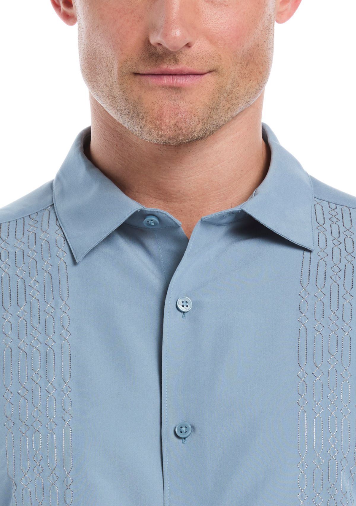 Cubavera Men's Embroidered Panel Shirt | Belk
