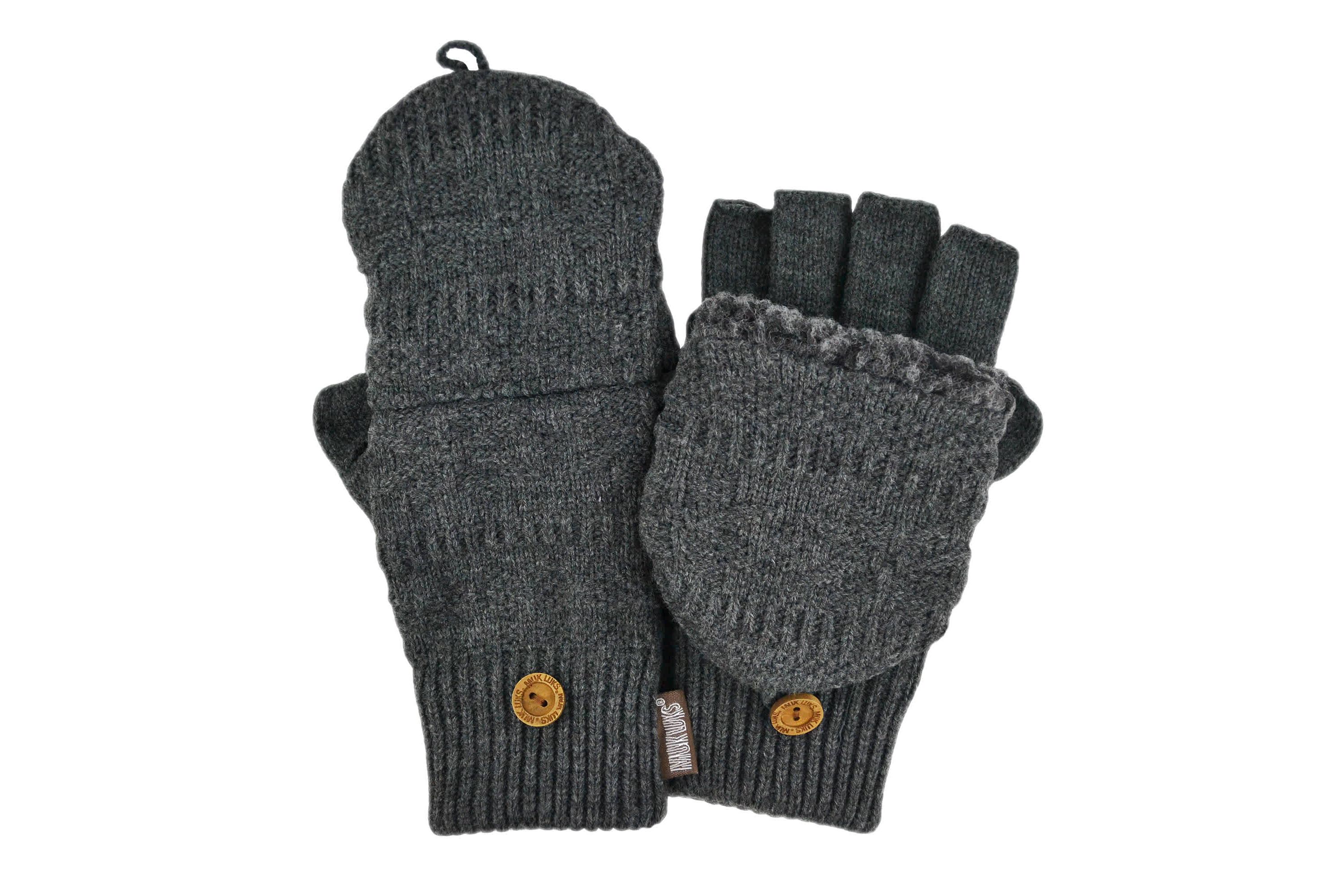 MUK LUKS® Faux Fur Flip Mittens | Belk