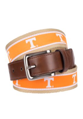 Collegiate Collection Tennessee Ribbon Brown Belt | belk