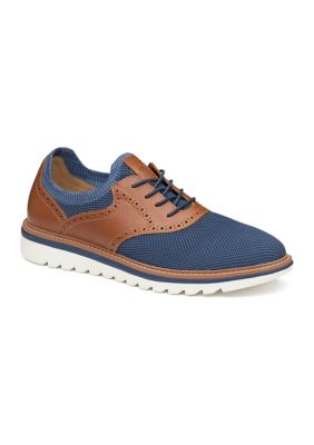 Johnston & Murphy Braydon Knit Plain Toe Oxfords | belk