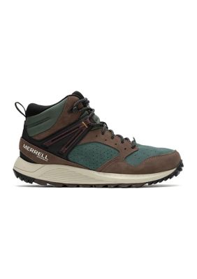 Merrell Men's Wildwood Mid Leather Waterproof Sneakers | belk
