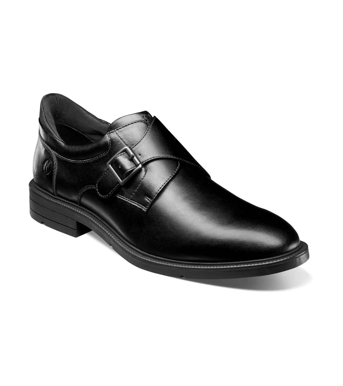 Nunn Bush Kore EZ Hero Plain Toe Monk Strap | Belk