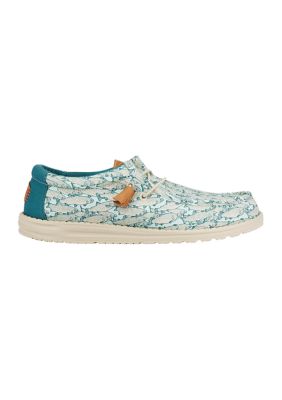 HEY DUDE Wally Fish Camo Loafers | belk