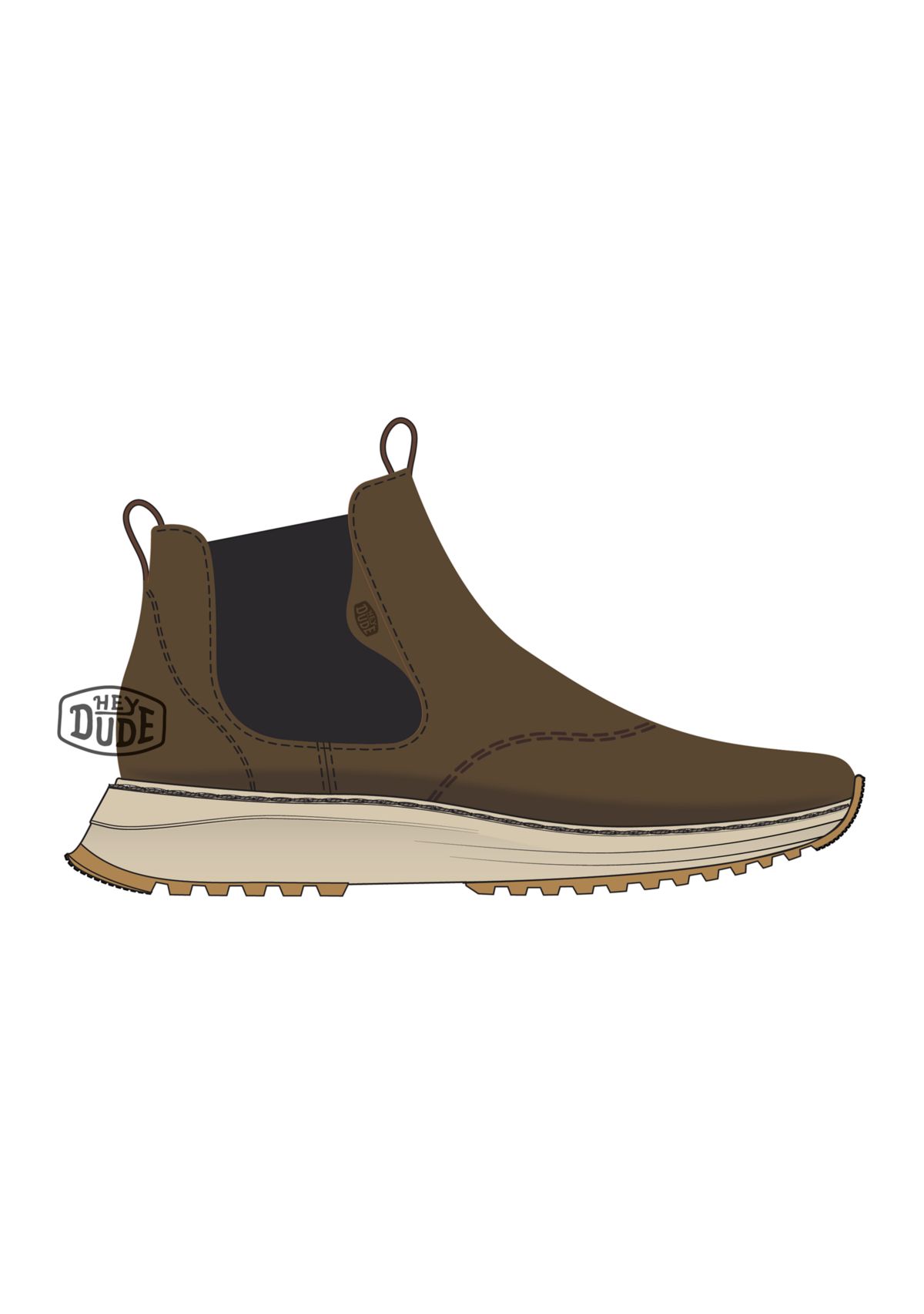 HEY DUDE Tahoe Chelsea Classic Boots | Belk
