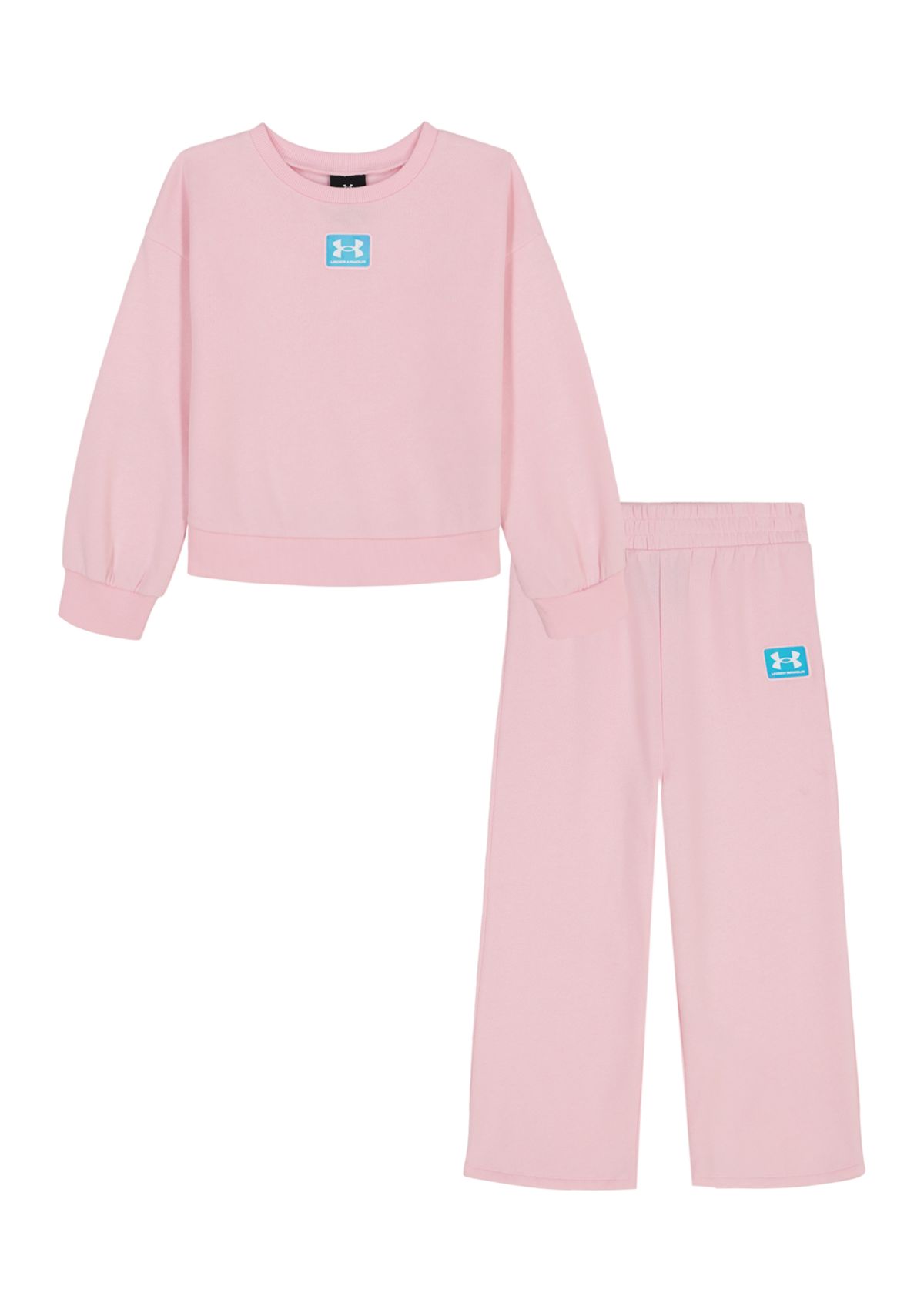 Under Armour® Baby Girls Rival Sweatshirt and Flare Pants Set | Belk
