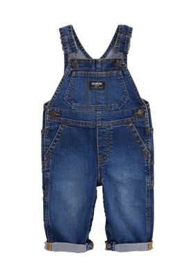 OshKosh B'gosh® Baby Boys Stretch Denim Classic Overalls | Belk