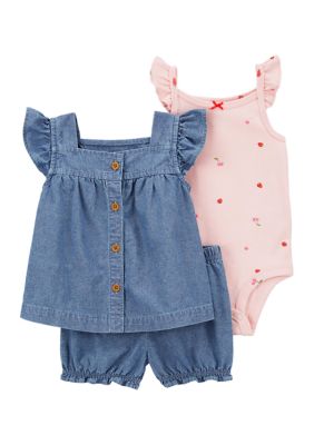 Carter's® Baby Girls 3-Piece Set | belk