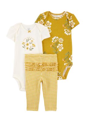 Carter's® Baby Girls Floral Ruffle Set | belk