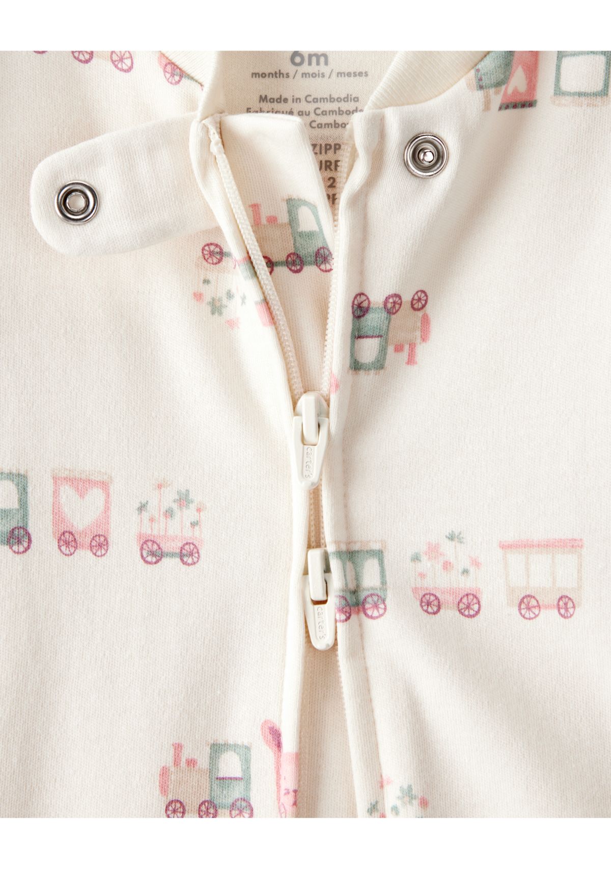 Carter's® Baby Boys Interlock Snap Footed Pajamas | Belk