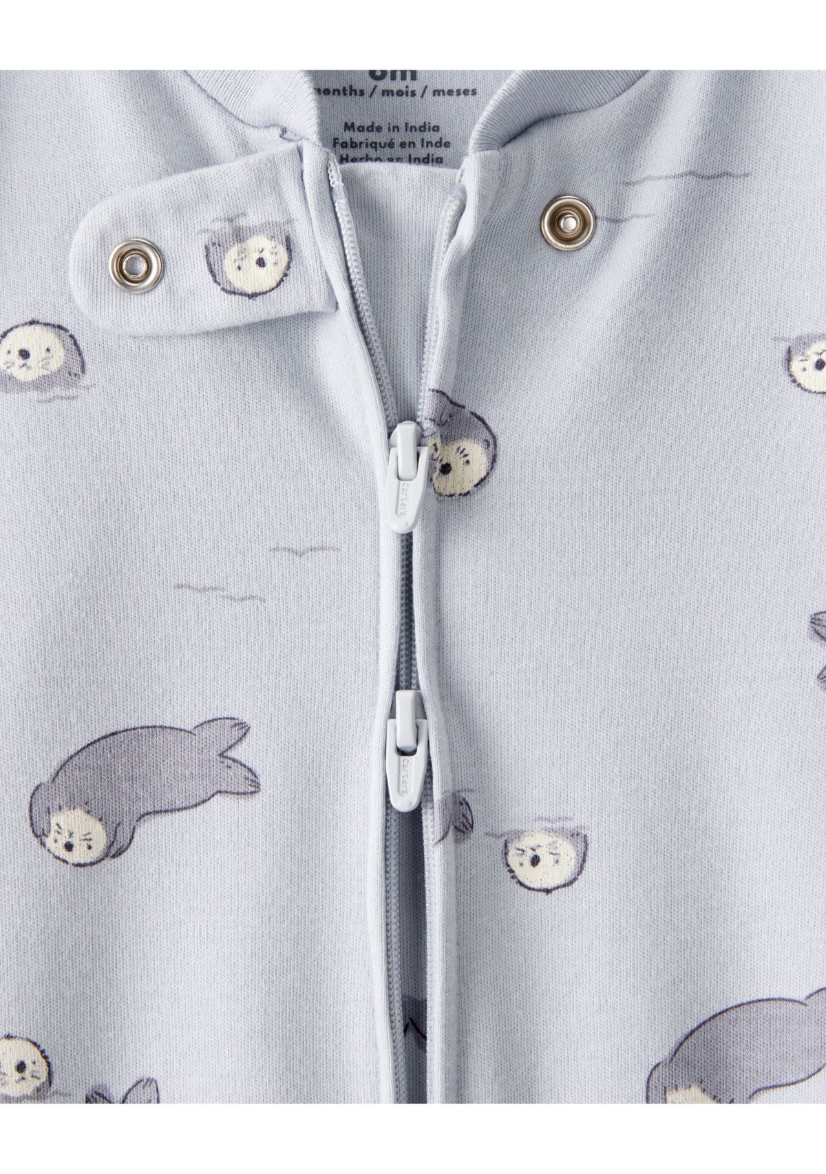 Carter's® Baby Boys Interlock Snap Footed Pajamas | Belk