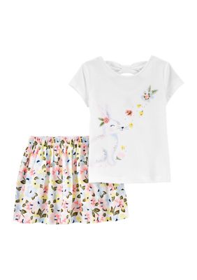 Carter's® Baby Girls 2 Piece Bunny Set | belk