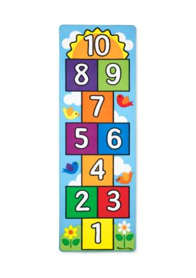 Melissa & Doug® Hop And Count Hopscotch Rug | belk