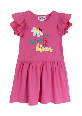 Counting Daisies Toddler Girls Appliqué Dress | belk