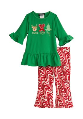 Rare Too Toddler Girls Yummy Peace Love Set | belk