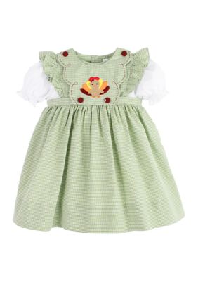 Petit Ami Baby Girls Turkey Dress | belk