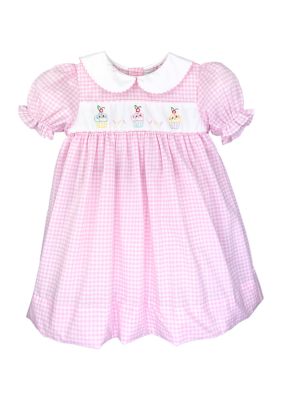 Petit Ami Baby Girls Cupcake Embroidered Birthday Dress | belk
