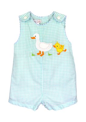 Petit Ami Baby Boys Duck Appliqué Sunsuit | belk