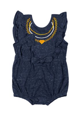 Colosseum Baby Girls HBCU Johnson C Smith The Golden Bull Gidget Ruffle ...