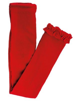 RUFFLEBUTTS Classic Red Footless Ruffled Tights | belk
