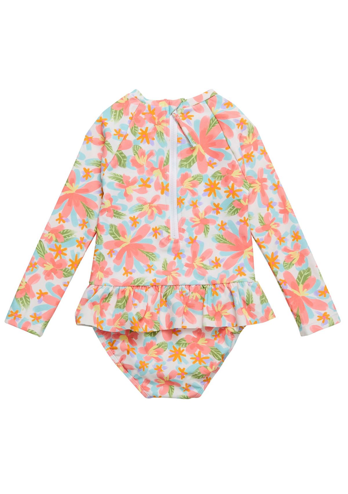 Snapper Rock Hawaiian Luau Sustainable LS Surf Suit | Belk