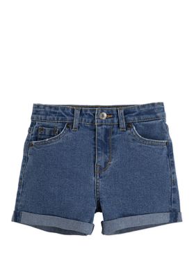 Levis® Girls 7 16 High Rise A Line Shorty Shorts Belk