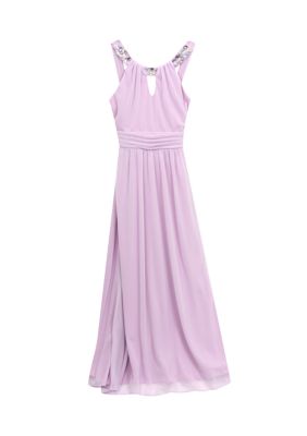 Rare Editions Solid Maxi Dress Girls 7-16 | belk