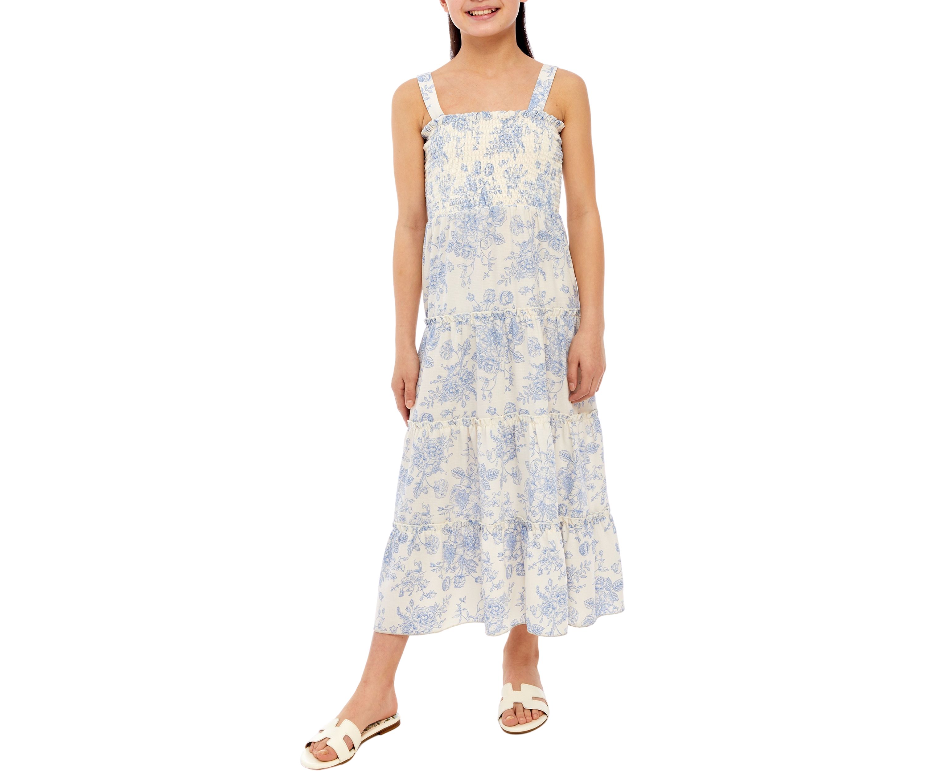 Amy Byer Girls 7-16 Shrug Nap Dress | Belk