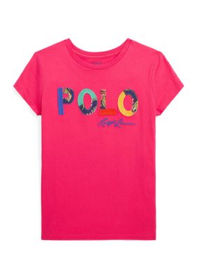 Ralph Lauren Childrenswear Girls 7-16 Logo Cotton Jersey T-Shirt | belk