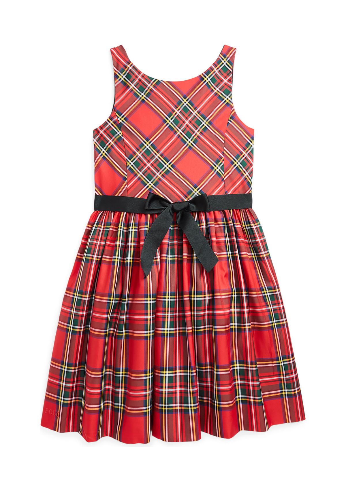 Ralph Lauren Childrenswear Girls 7-16 Plaid Fit and Flare Dress | Belk