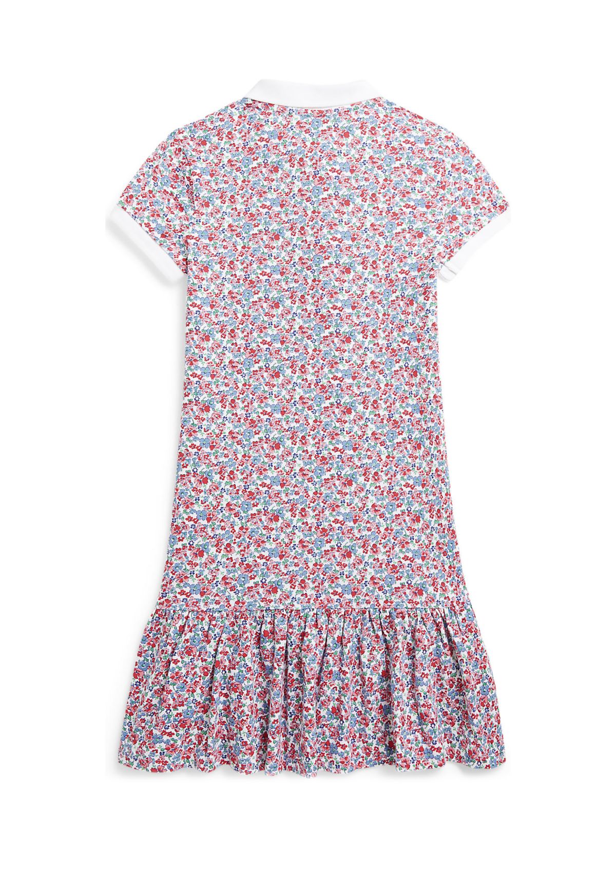 Ralph Lauren Childrenswear Girls 7-16 Floral Stretch Mesh Polo Dress | Belk