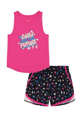 Under Armour® Girls 4-6x Girls are the Future Tank Top Set | belk