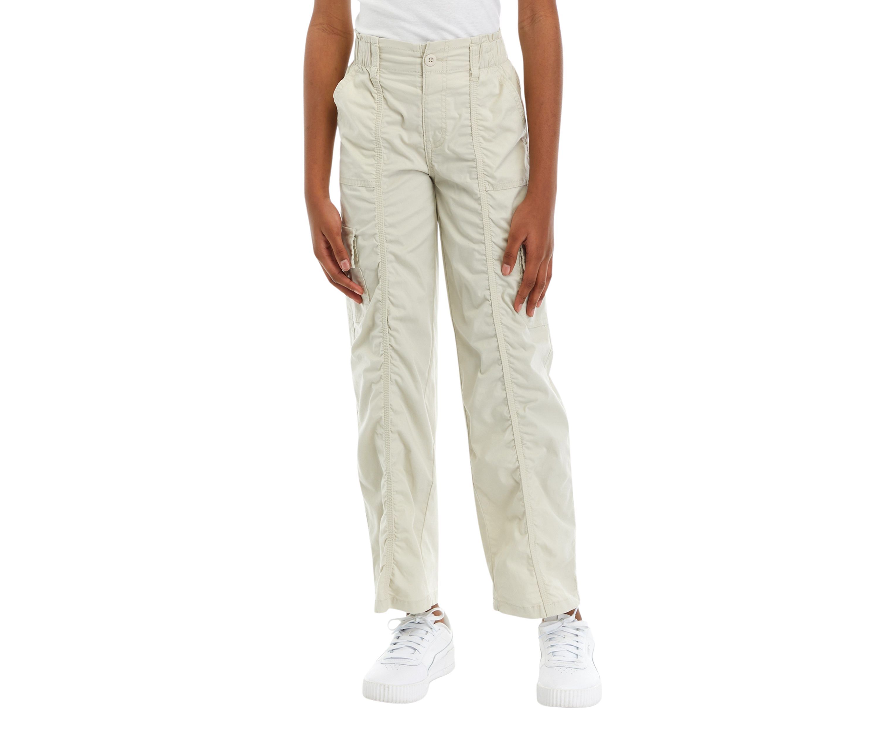 Imperial Star Girls 7-16 Paper Bag Waist Pants with Cargo Pockets | Belk