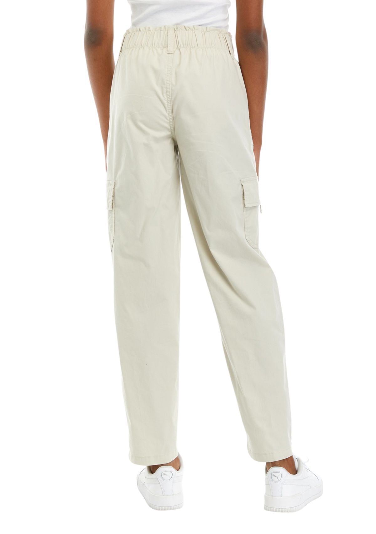 Imperial Star Girls 7-16 Paper Bag Waist Pants with Cargo Pockets | Belk