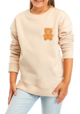 Pink Republic Girls 7-16 Crew Neck Tunic Sweatshirt | belk