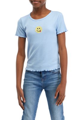 Pink Republic Girls 7-16 Short Sleeve Knit Top | belk