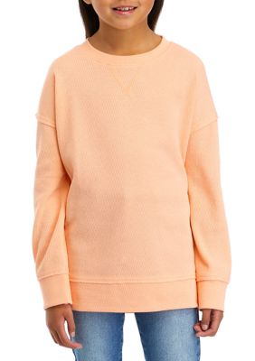 Pink Republic Girls 7-16 Long Sleeve Oversized Tunic Pullover | belk