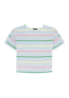 Tommy Hilfiger Girls 7-16 Multi Colored Striped T-Shirt | belk
