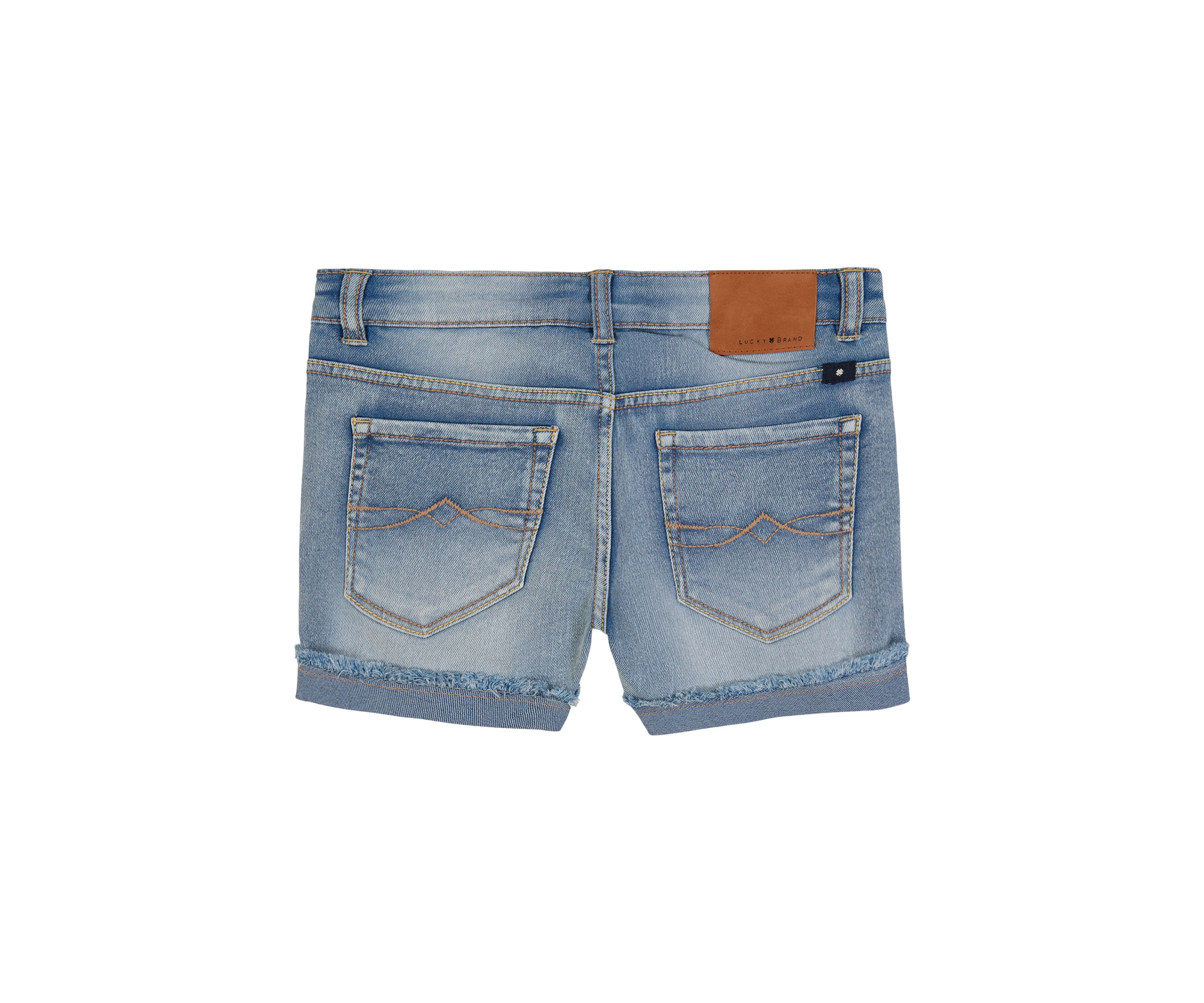 Lucky Brand Girls 7-16 Distressed Cuffed Denim Shorts | Belk