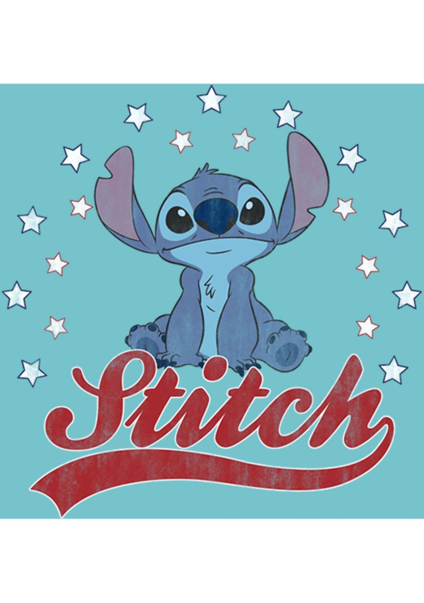 Lilo & Stitch Stitch Americana Graphic T-Shirt | Belk