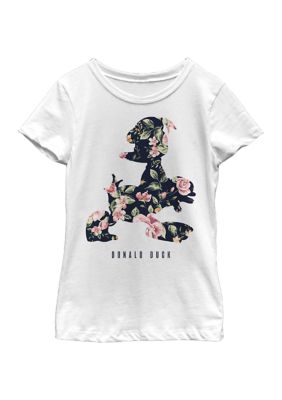 Disney® Girls 4-6x Pattern Donald Graphic T-Shirt | Belk