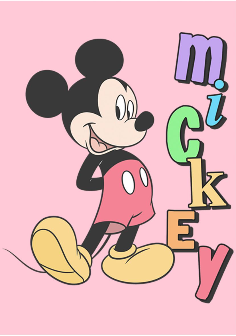 Disney® Mickey Girls 4-6x Mickey Name Graphic T-Shirt | Belk