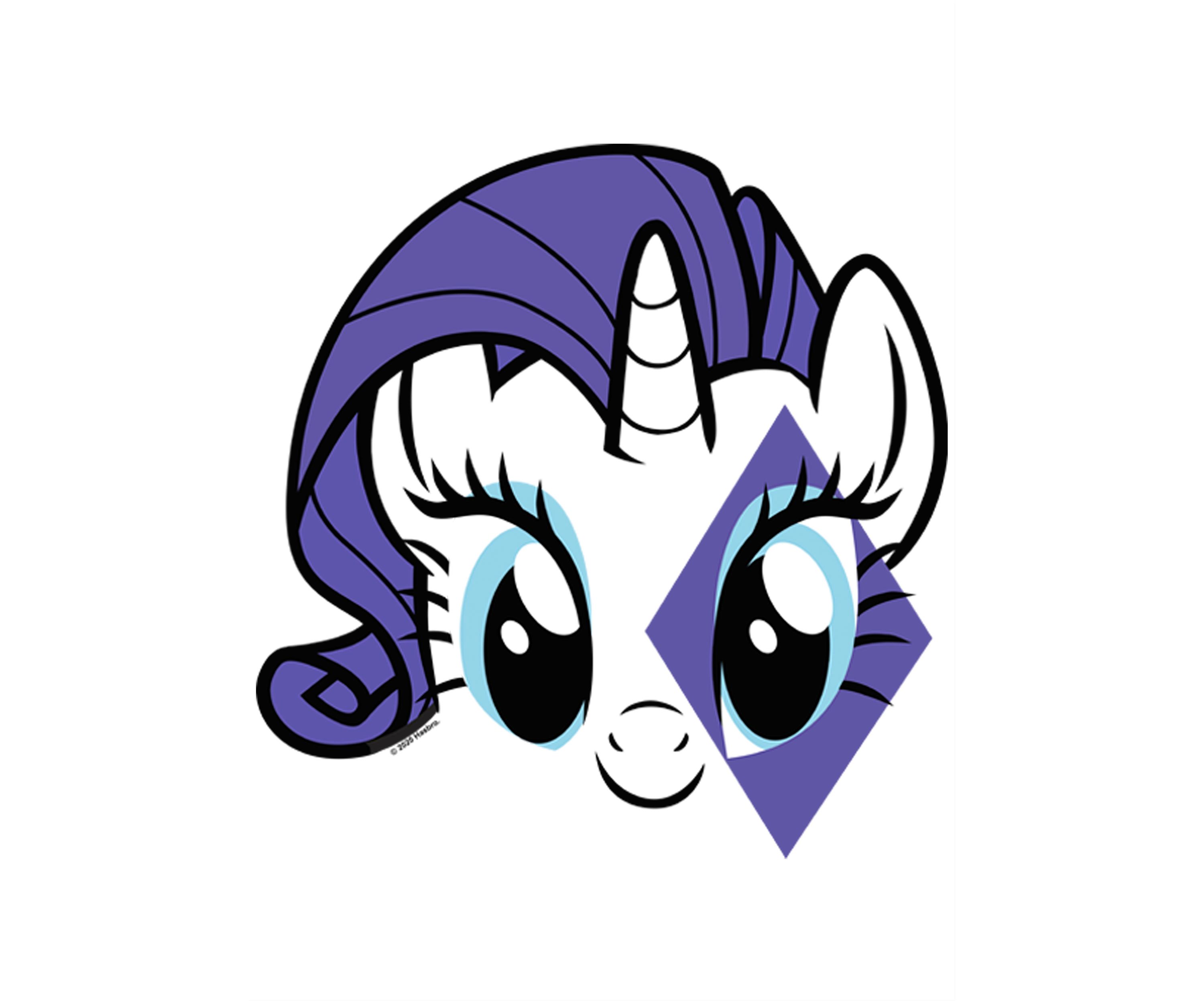 My Little Pony Girls 4-6x Rarity Face Top | Belk