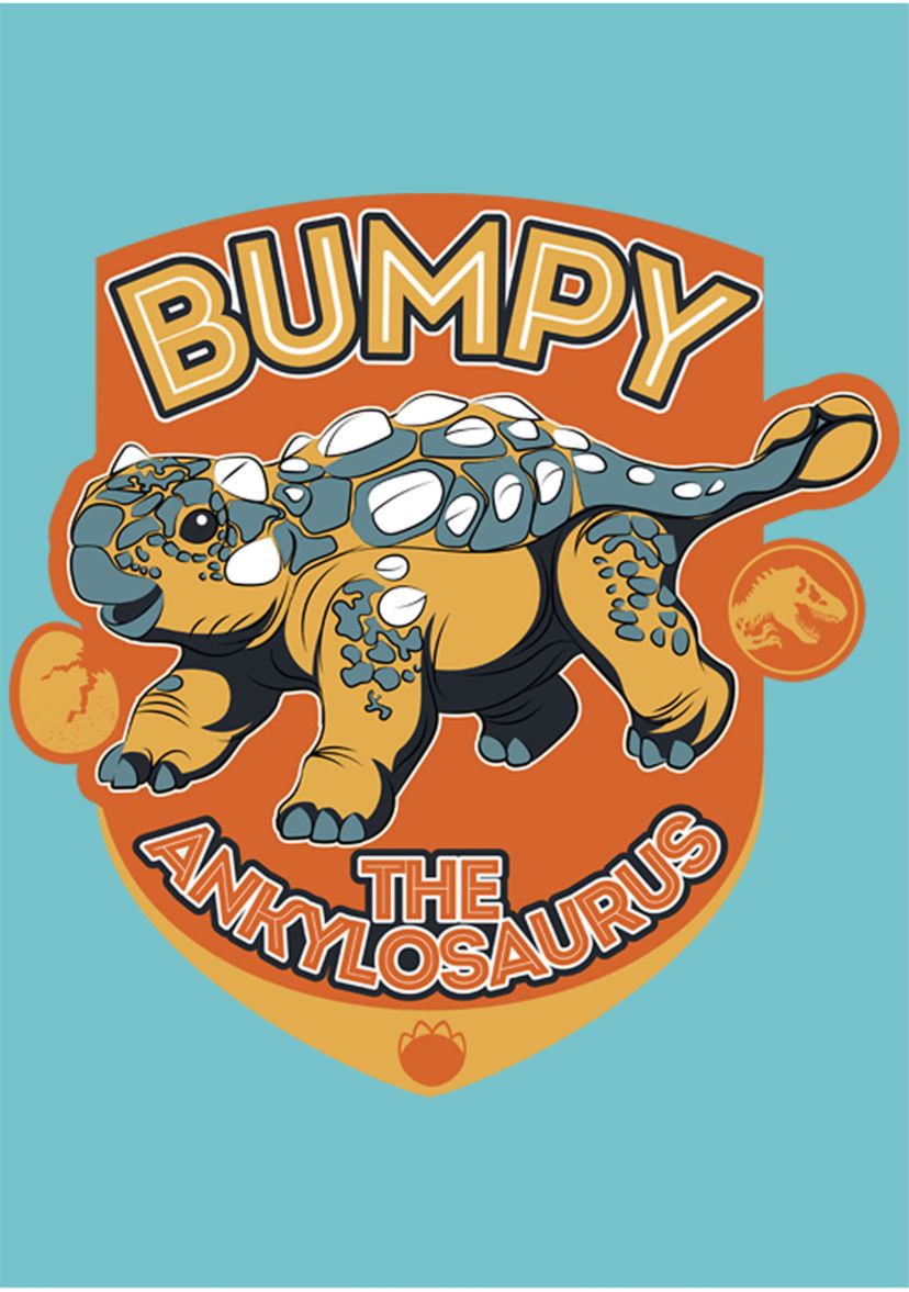 Jurassic World Girls 4-6x Camp Cretaceous Bumpy Badge Graphic T-Shirt ...