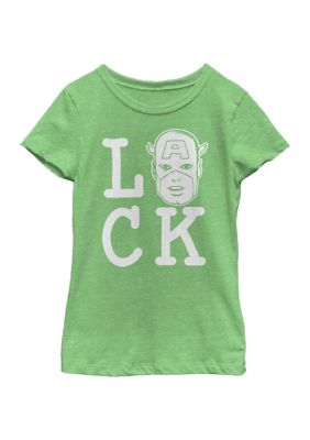 Marvel Girls 46x Marvel Captain of Luck Graphic Top | belk