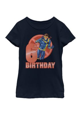 Marvel Girls 46x Marvel 6th Cyclops Birthday Graphic Top | belk